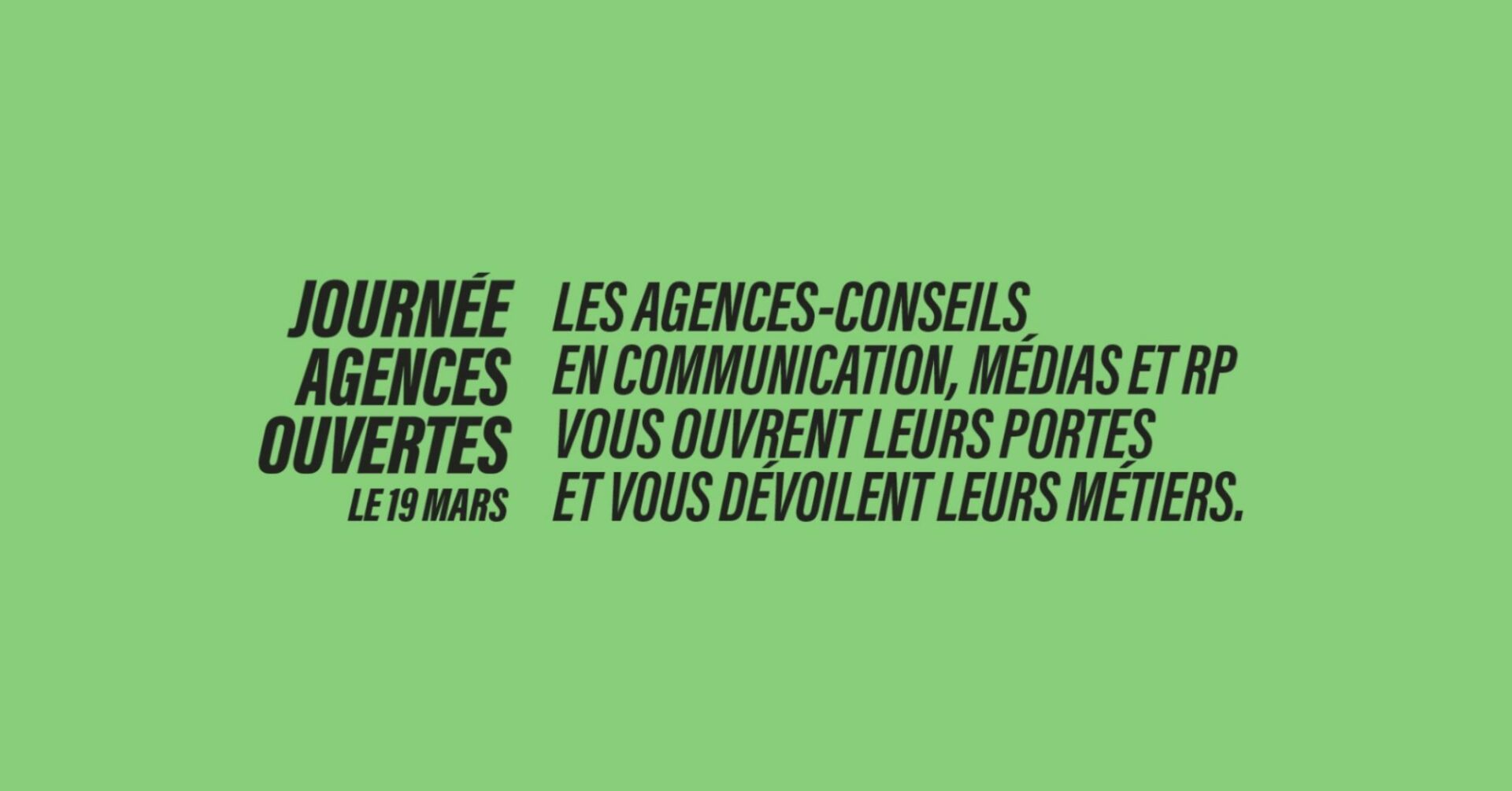 Journe Agence Ouverte 2024